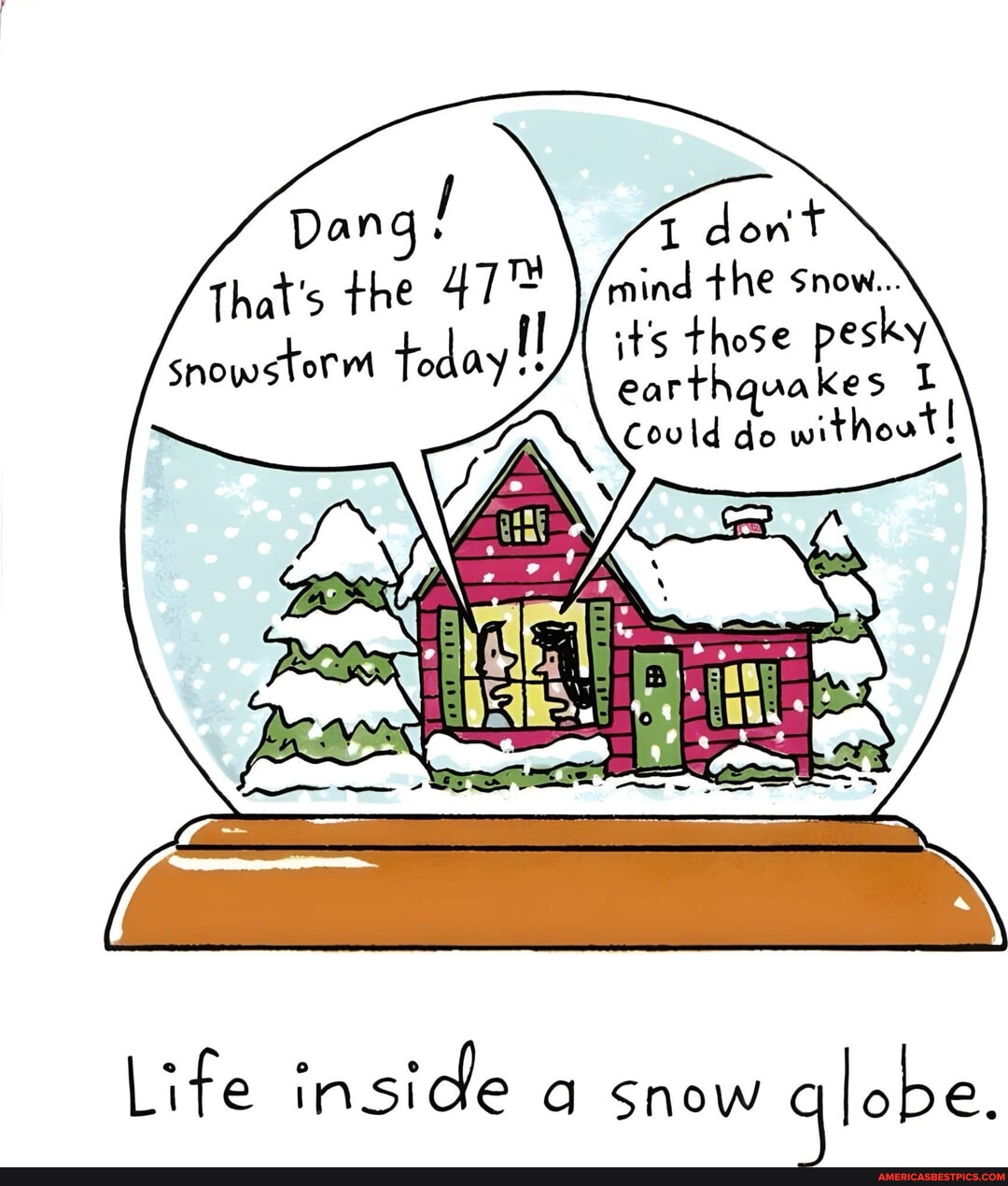 Mind the Snow..: its those pesky earthquakes Could do withovt! Wk. vat ...