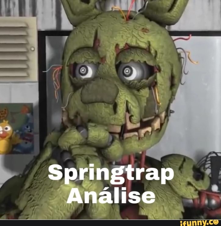 Springtrap Análise - iFunny Brazil