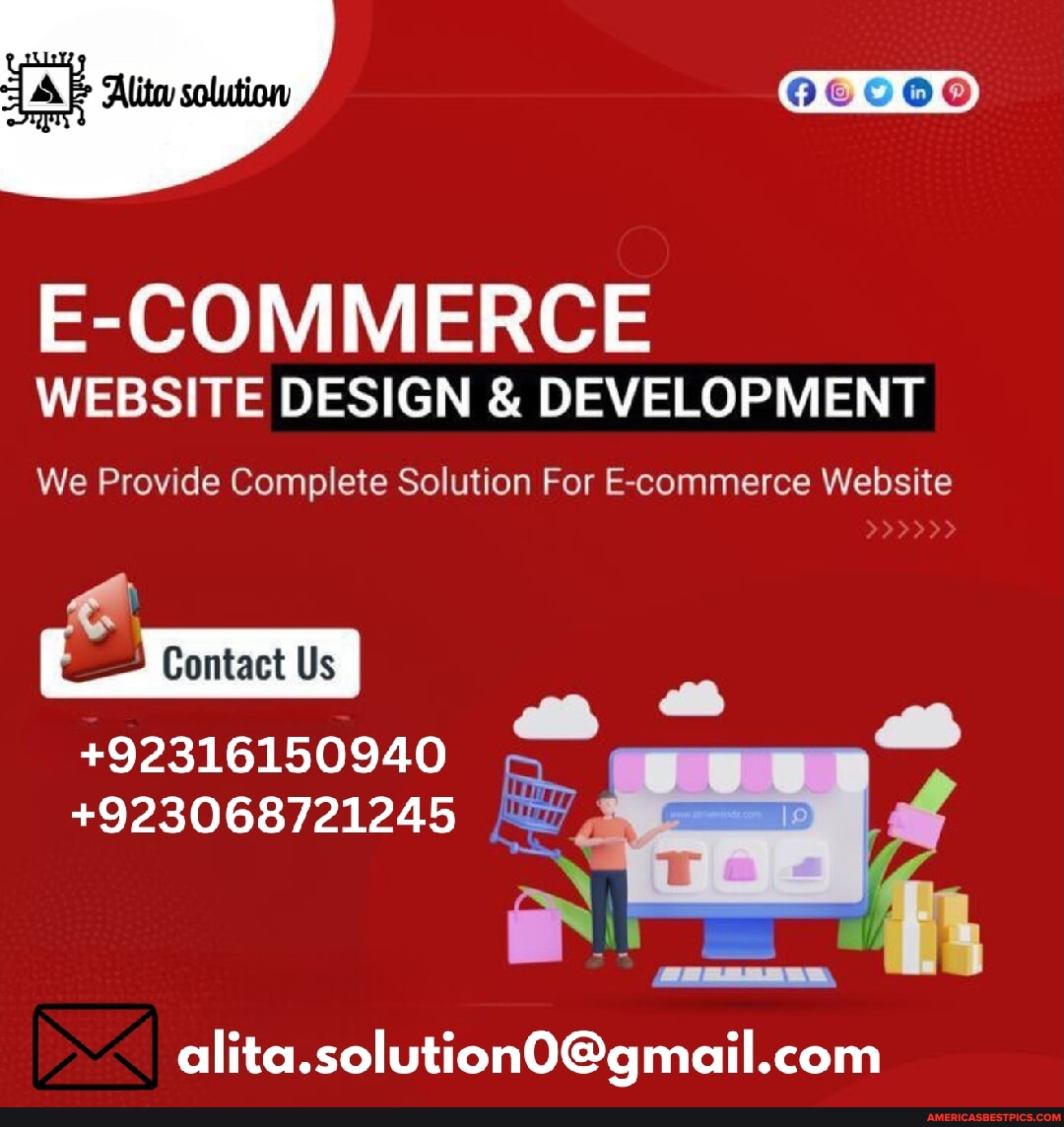 Solution E-COMMERCE WEBSITE DESIGN & DEVELOPMENT We Provide Complete Solution For E-commerce ...