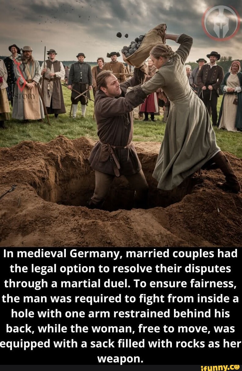 In medieval Germany, married couples had the legal option to resolve ...