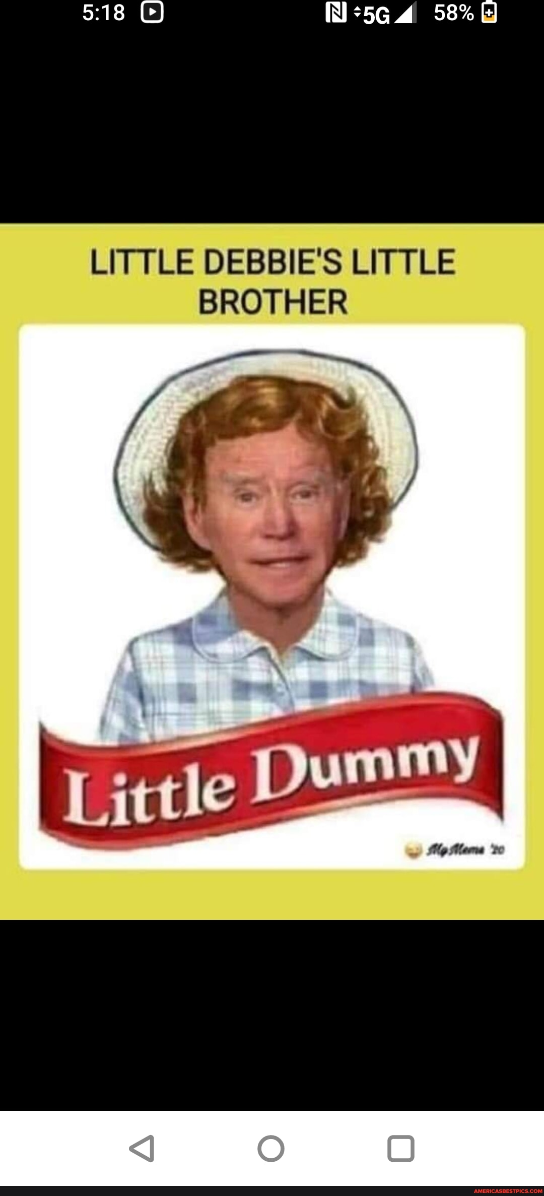 58% LITTLE DEBBIE'S LITTLE BROTHER - America’s best pics and videos