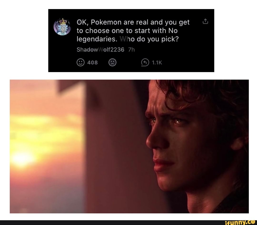 OK, Pokemon are real and you get to choose one to start with No ...