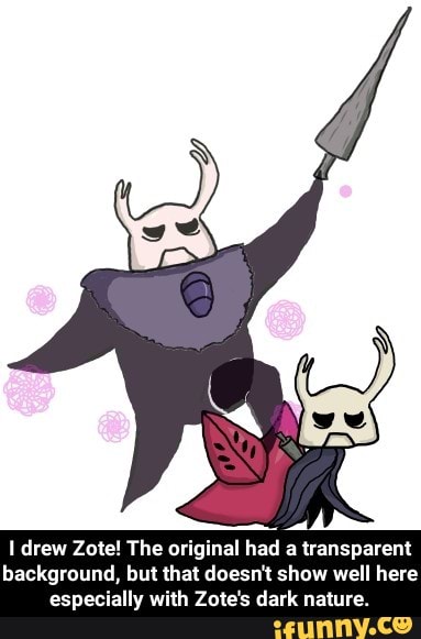 I drew late! The original had a transparent background, but that doesn ...