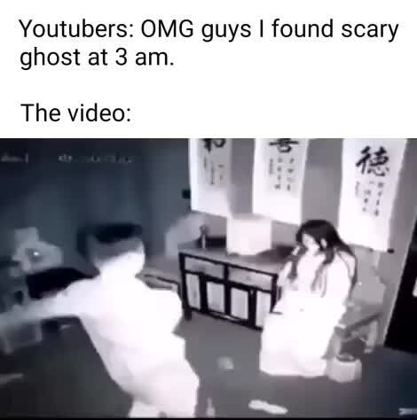 Scary Ghost Meme