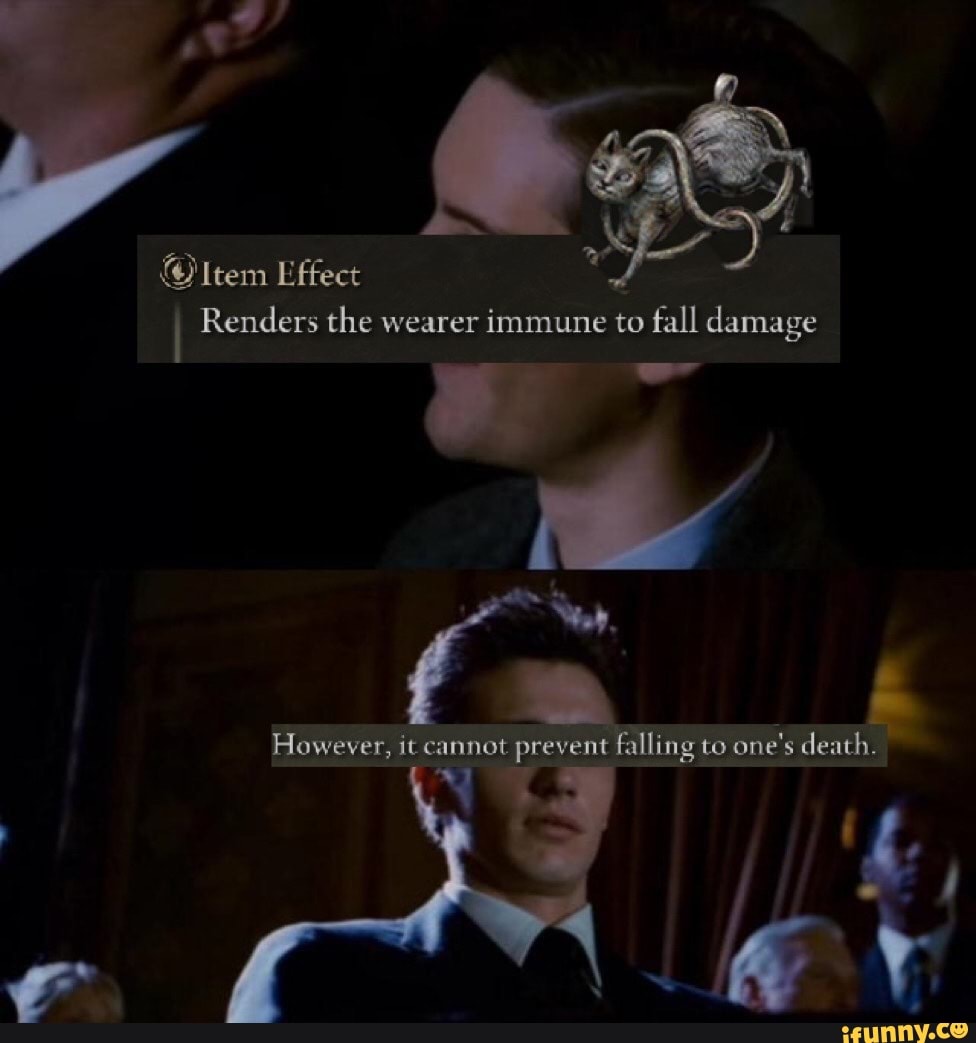 Item Effect Renders the wearer immune to fall damage However, canmar ...