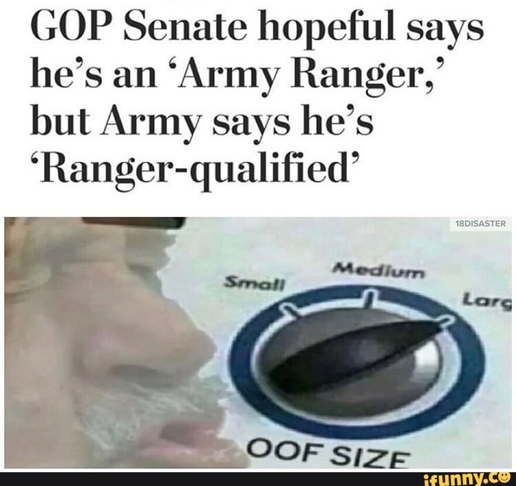 GOP Senate hopeful says he's an 'Army Ranger,' but Army says he's ...