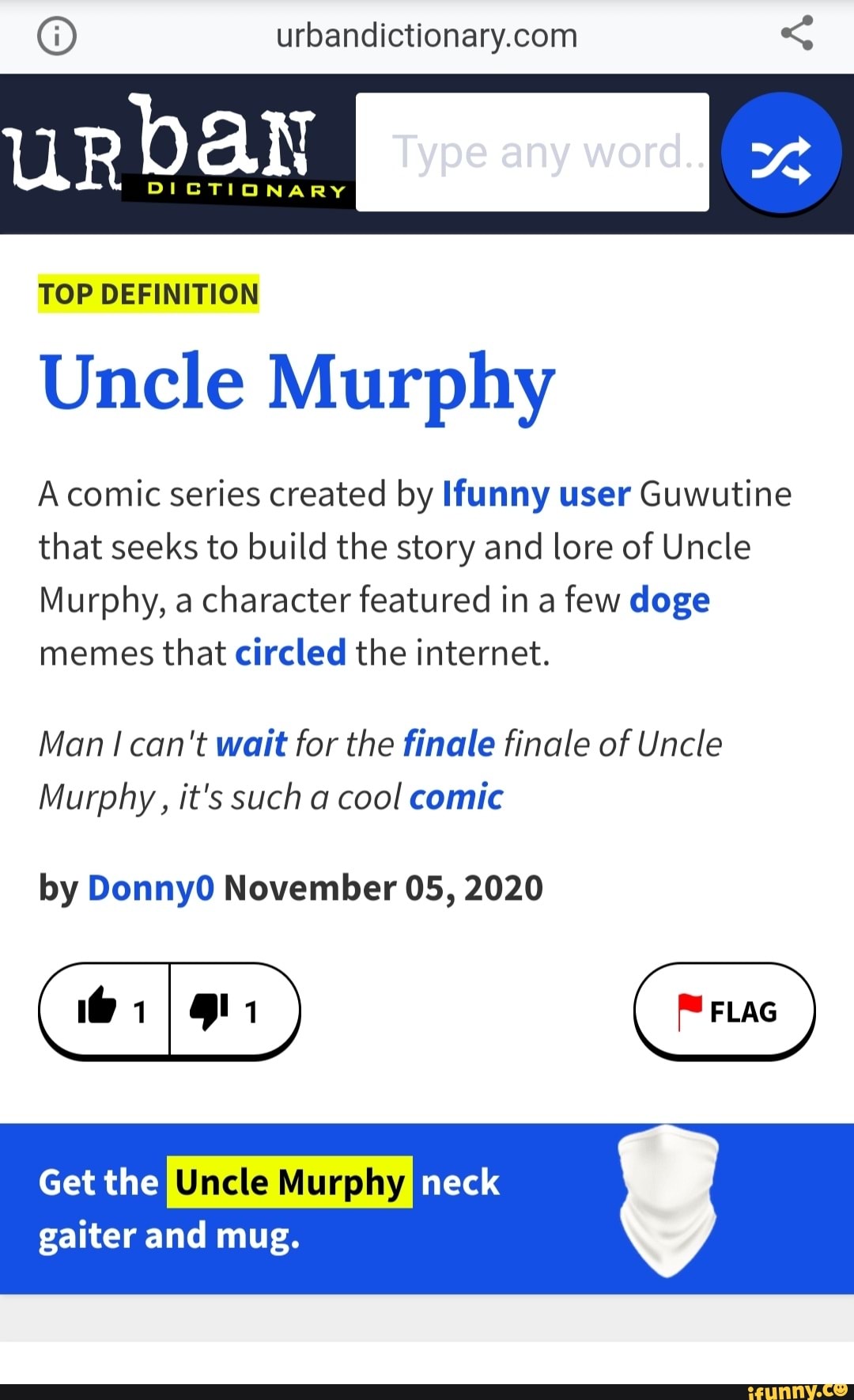 Urban TOP DEFINITION Uncle Murphy comic series created by Ifunny user ...