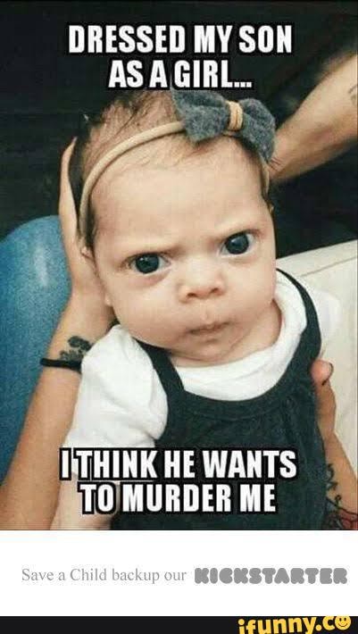 Angry Little Girl Meme