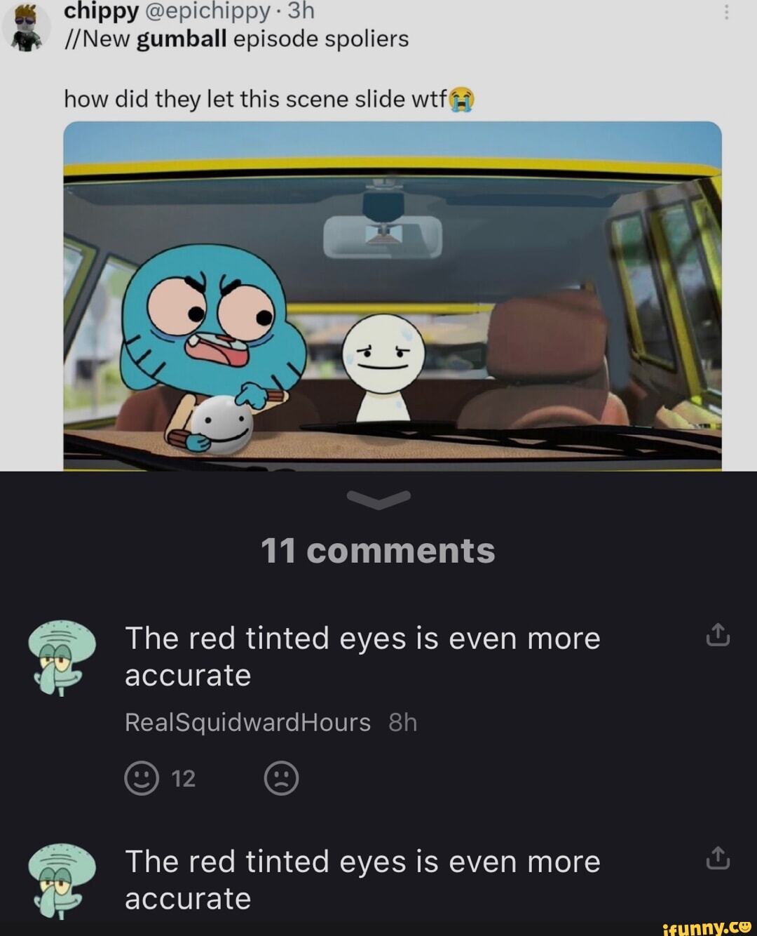 Chippy @epichippy- //New gumball episode spoliers how did they let this ...