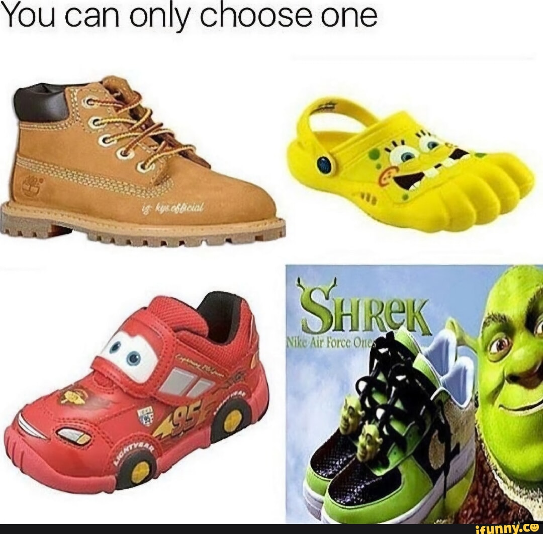 You can only choose one - iFunny
