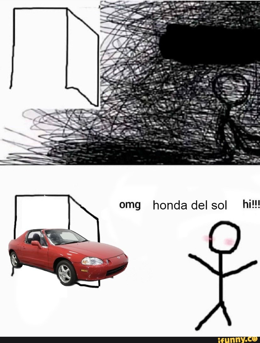 Honda Del Sol Memes BRAD | OʟᴅSᴏʟs™ LLC | The Honda CR X Del