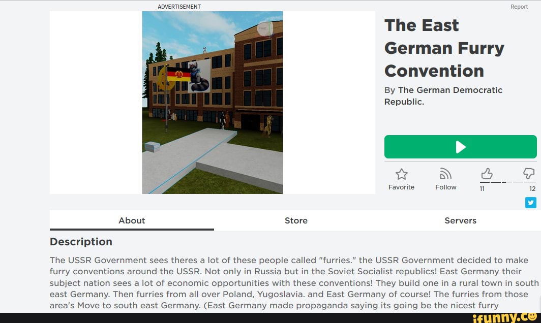 ADVERTISEMENT Report The East German Furry Convention By The German ...