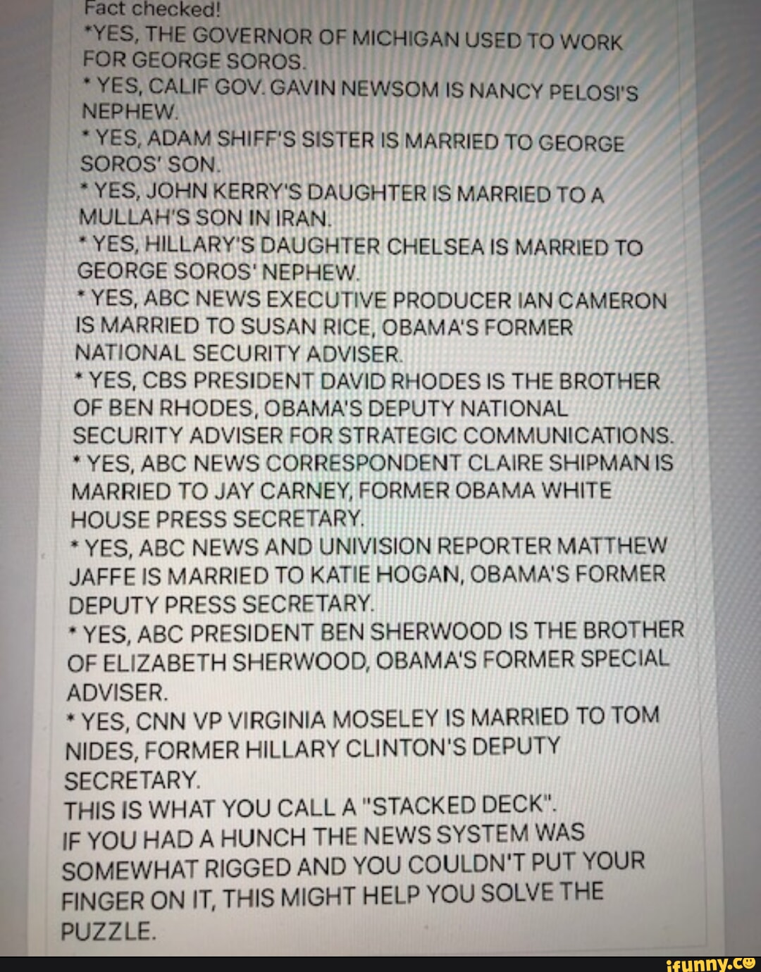 / (i ] Md SISTER IS MARRIED TO SOROS' SON. ES, JOHN KERRY'S DAUGHTER IS ...