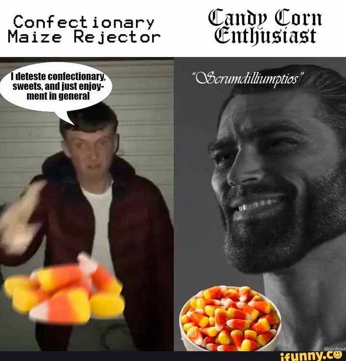 Lone Candy Corn Maize Rejector Enthustast Ideteste confectionary ...