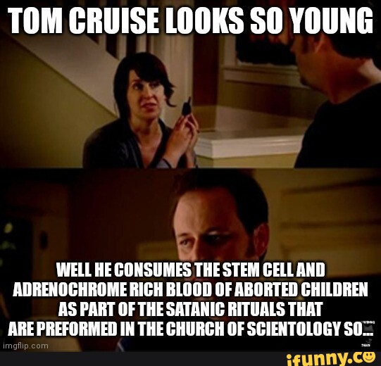 Tom Cruise Scientology Meme