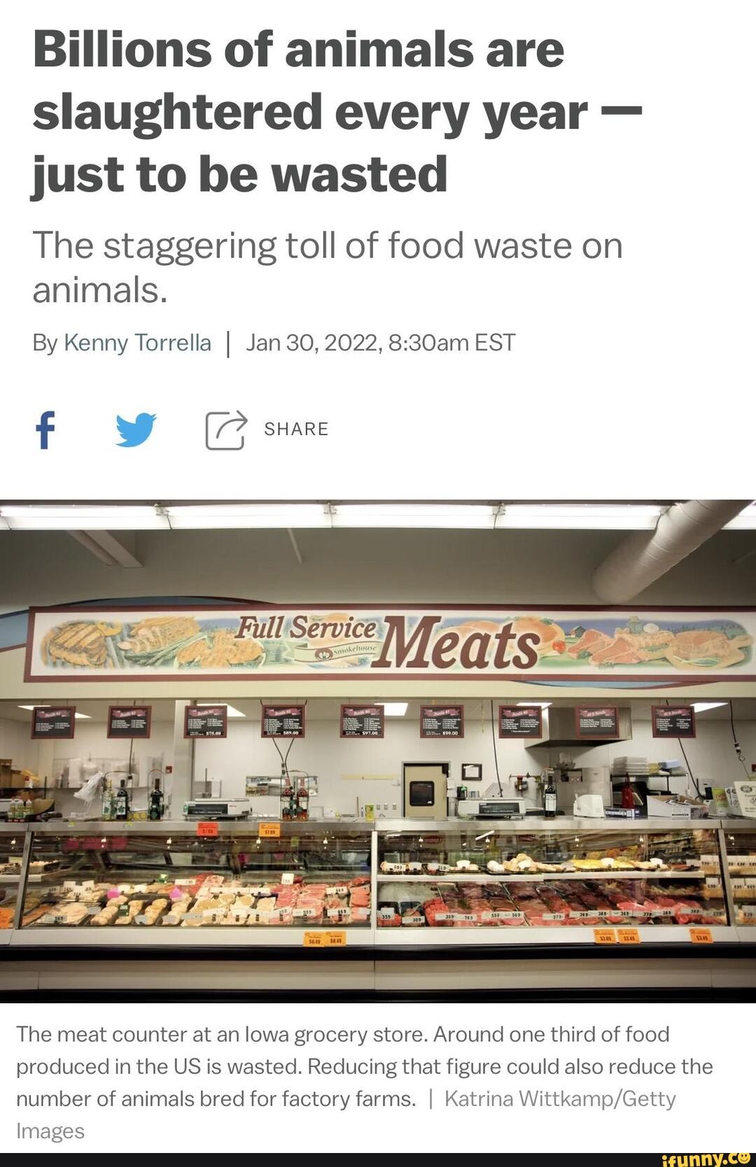 I can must finis cheezborger. - Billions of animals are slaughtered ...