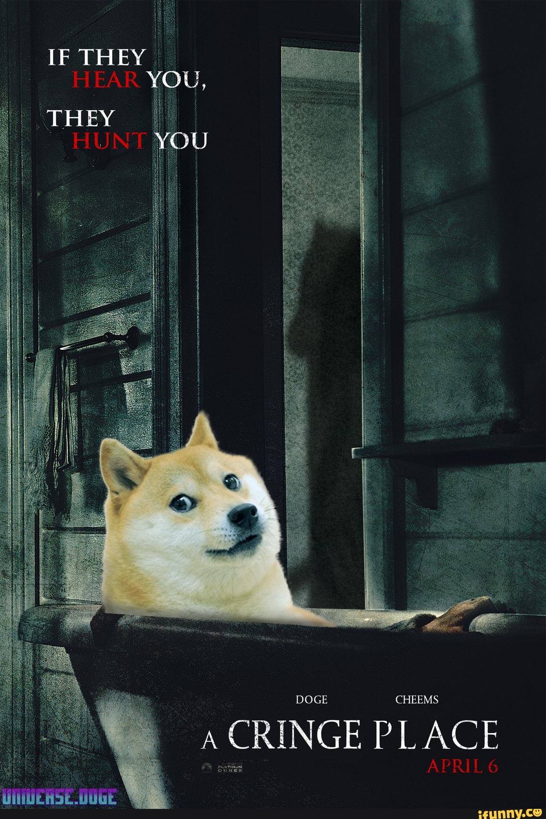 IF THEY YOu, DOGE CHEEMS A CRINGE PLACE - iFunny