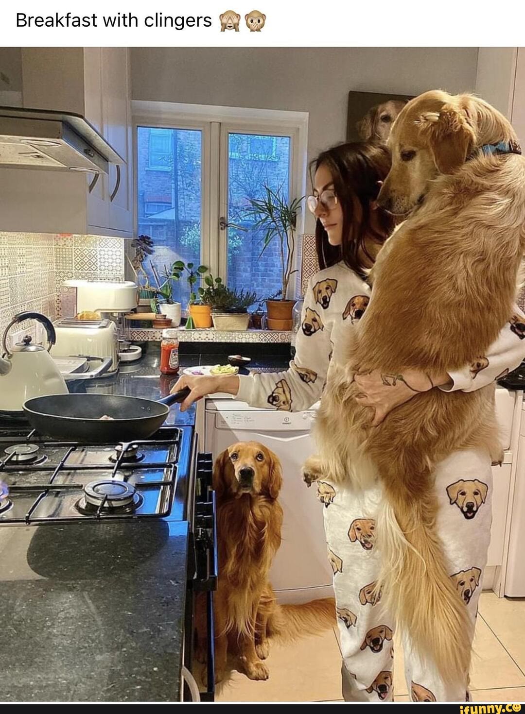 Funny Random Meme and Twitter Dump - Breakfast with clingers - iFunny