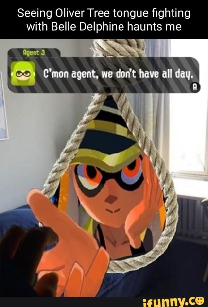 Seeing Oliver Tree tongue fighting with Belle Delphine haunts me Agent ...