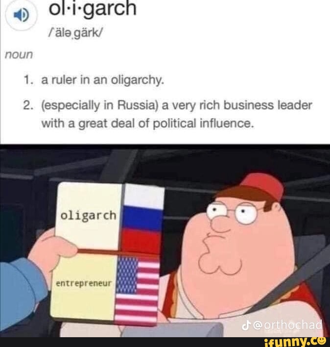 Oligarch memes. Best Collection of funny Oligarch pictures on iFunny