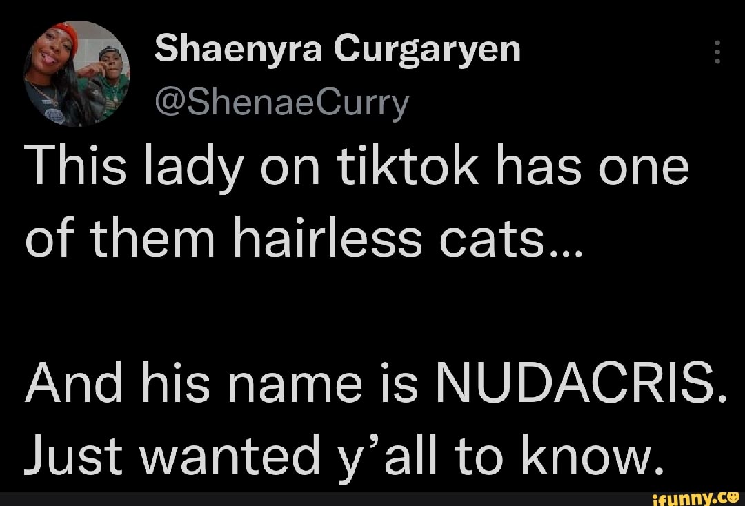 Shaenyra Curgaryen @ShenaeCurry This lady on tiktok has one of them ...