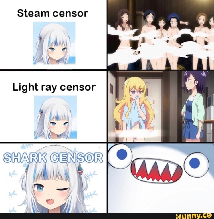 Steam censor Light ray censor - iFunny