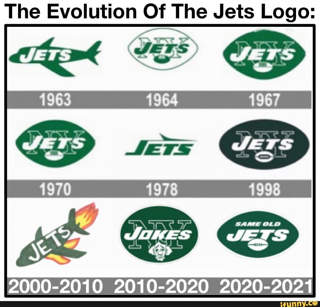 The Evolution Of The Jets Logo: SP 99 2000-2010 2010-2020 2020-2021 ...