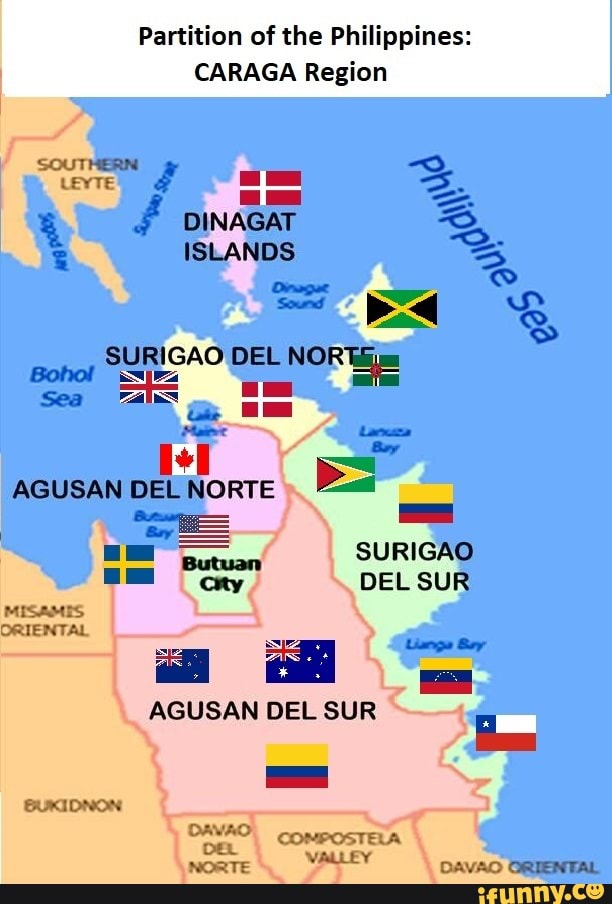 Partition of the Philippines Caraga Region - Partition of the ...