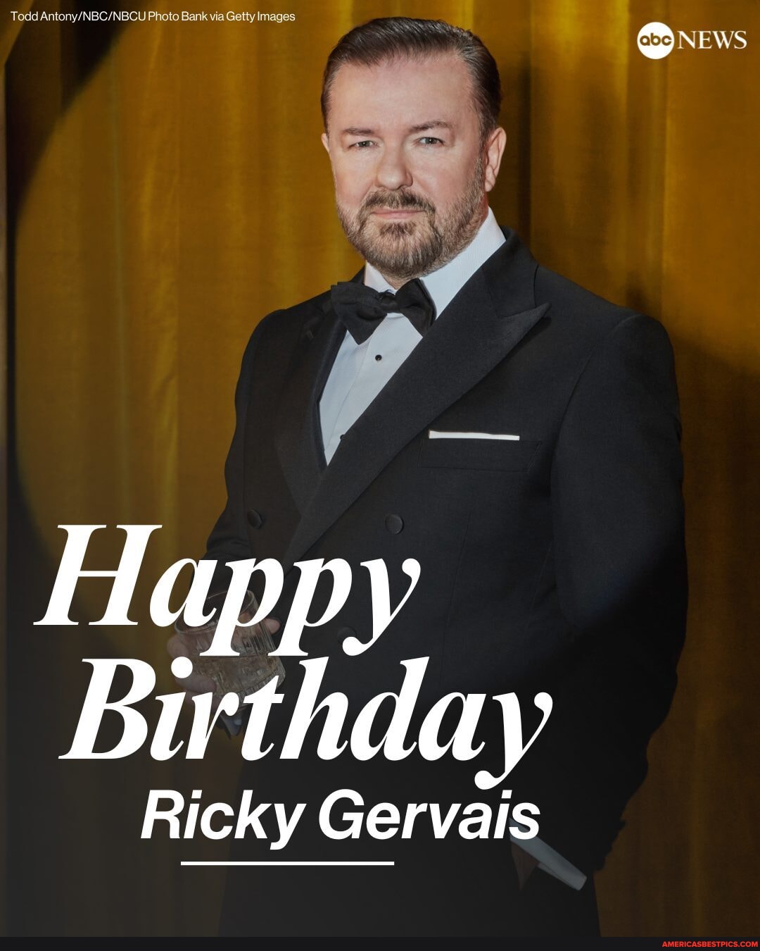 HAPPY BIRTHDAY: Actor-writer-director Ricky Gervais, who created and ...