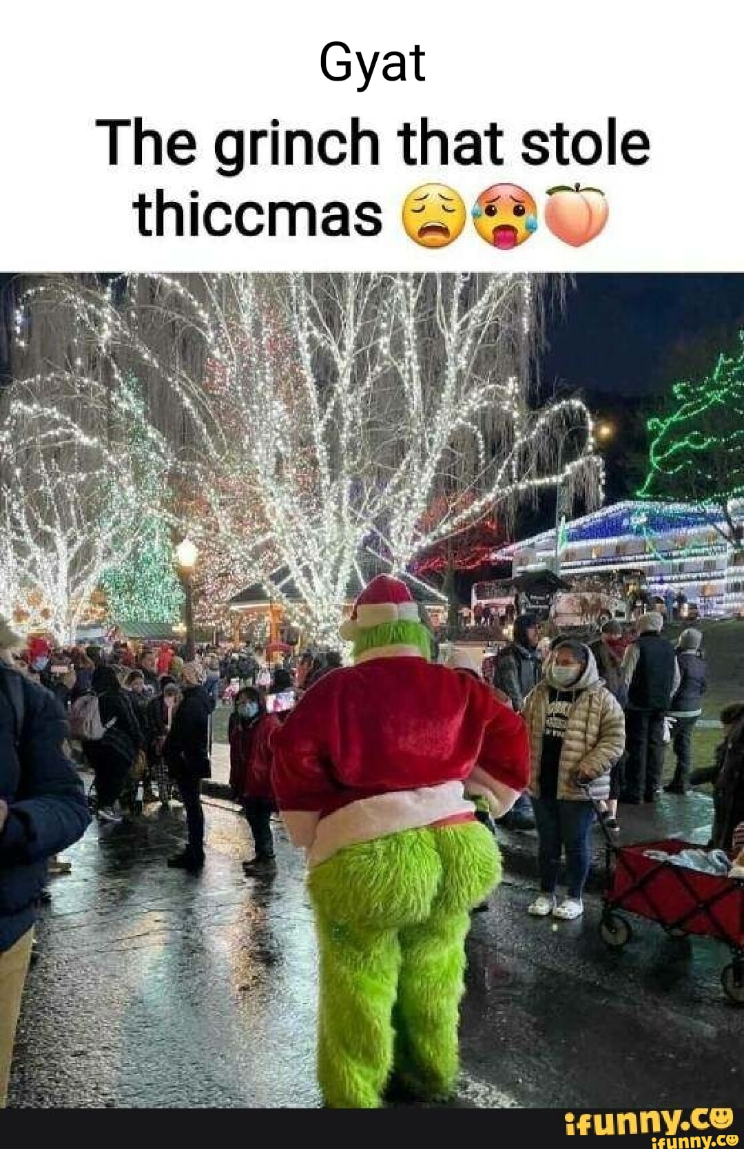 Gyat The grinch that stole SS thiccmas - iFunny