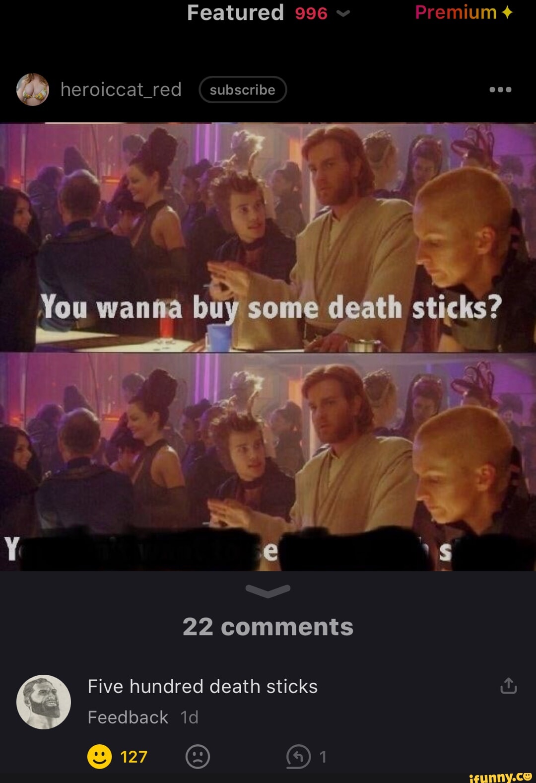 Featured 996 ~ Premium heroiccat_red subscribe You wanha buy some death ...