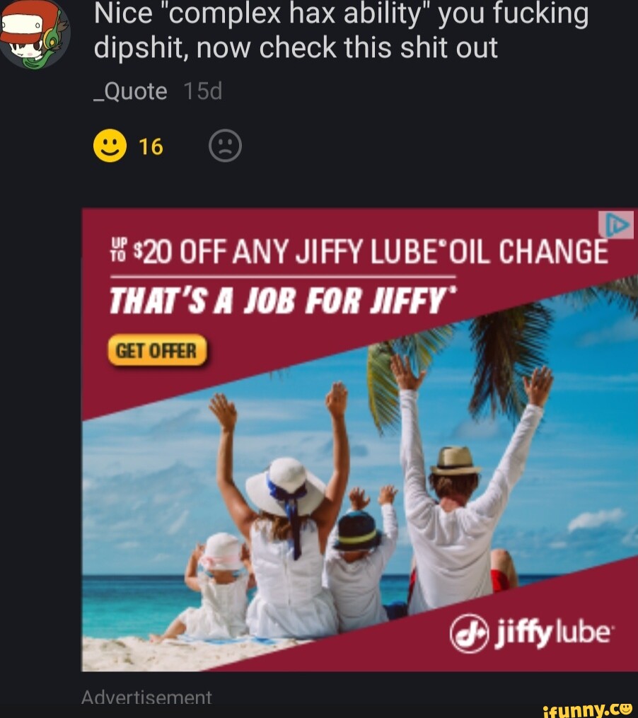 Jiffylube memes. Best Collection of funny Jiffylube pictures on iFunny
