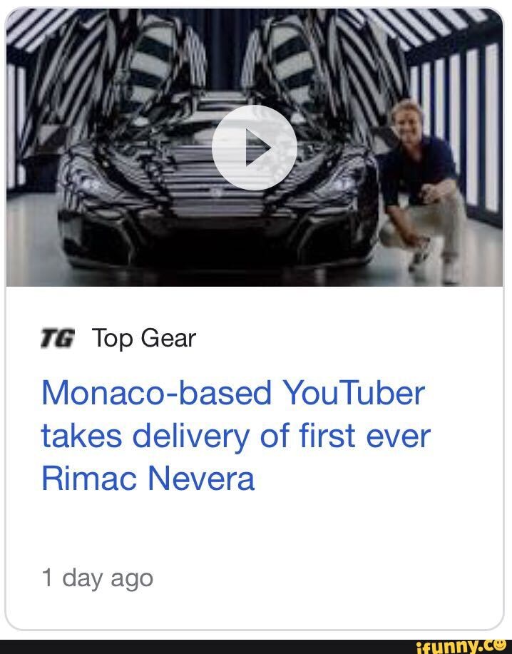 Top Gear Monaco-based YouTuber takes delivery of first ever Rimac ...