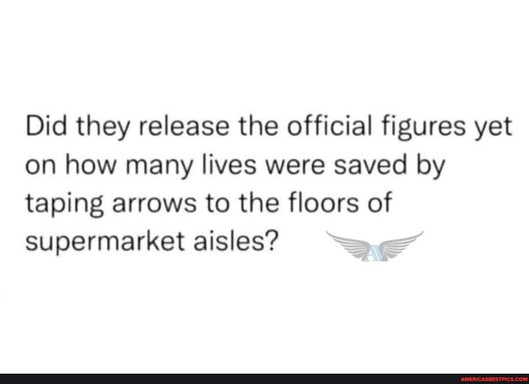 Did they release the official figures yet on how many lives were saved ...