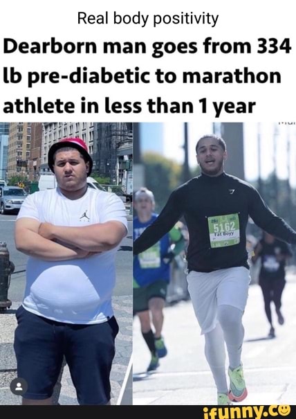 Real body positivity Dearborn man goes from 334 lb pre-diabetic to ...