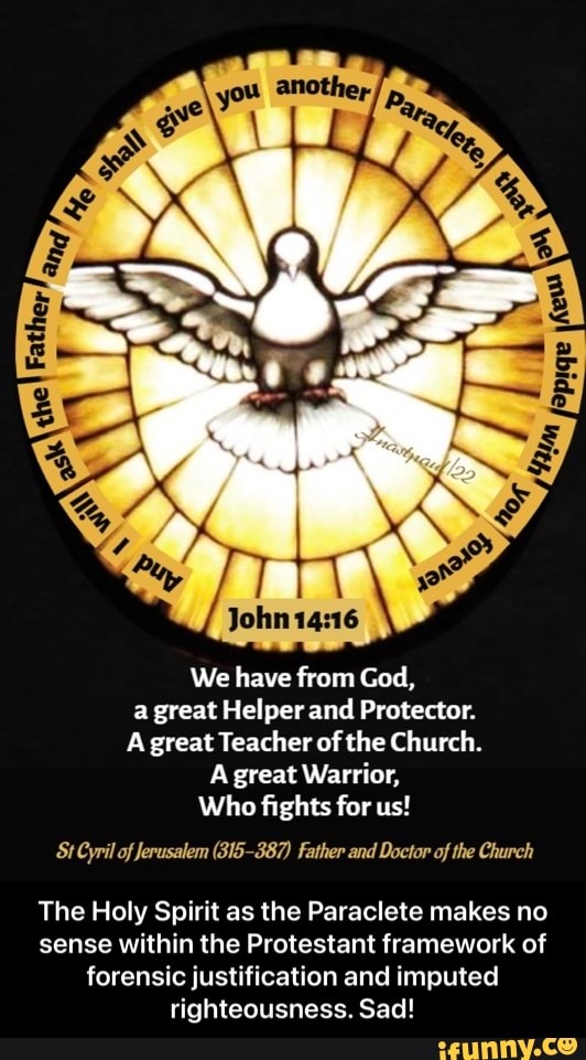 Paraclete memes. Best Collection of funny Paraclete pictures on iFunny