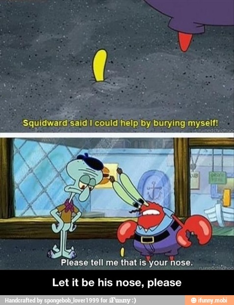 Squidward Nose Memes
