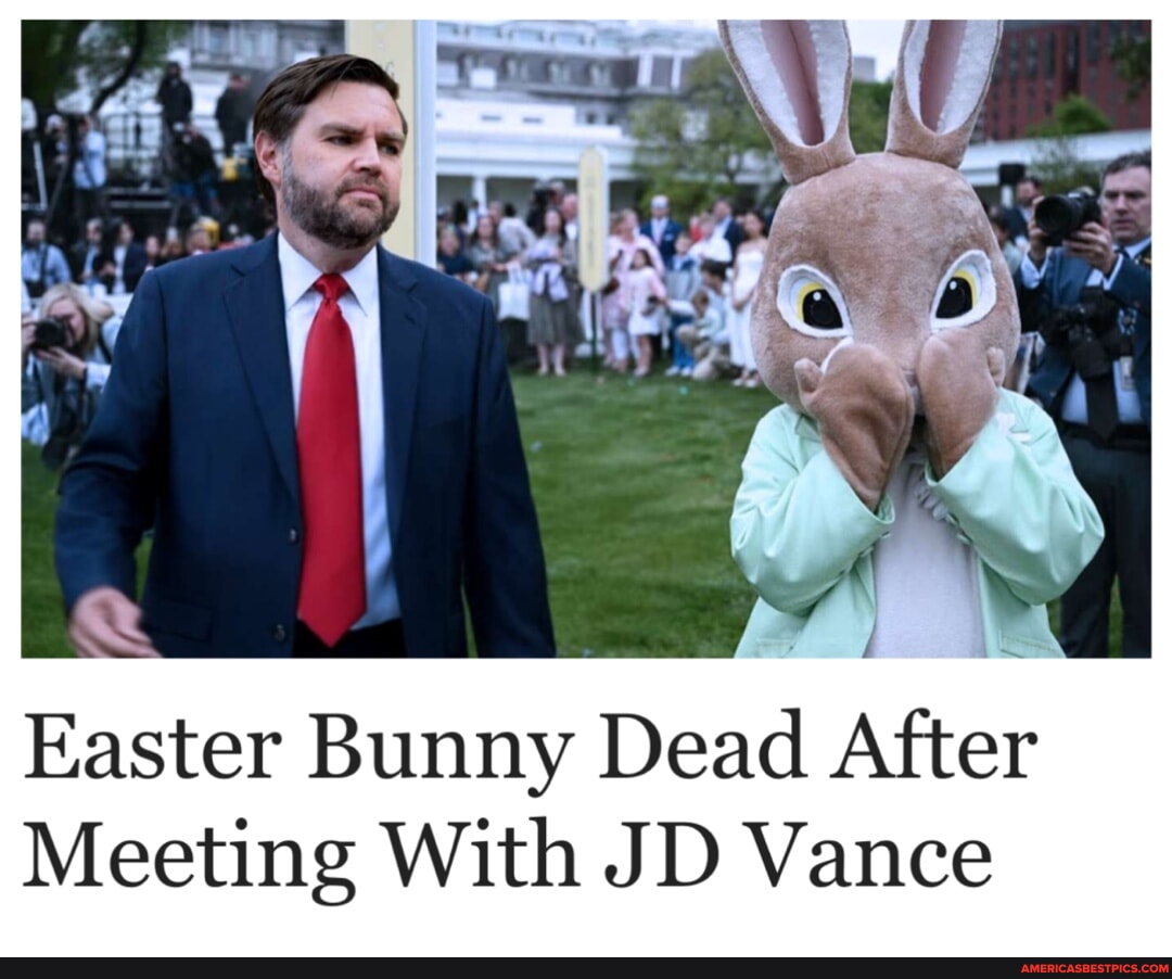 Easter Bunny Dead After Meeting With JD Vance - America’s best pics and ...