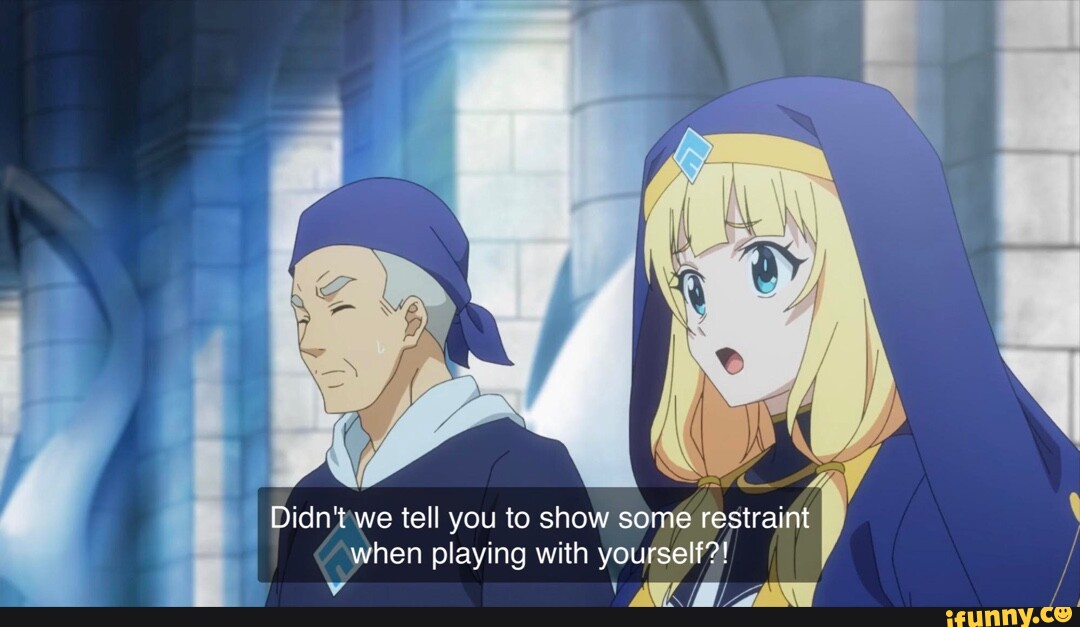 Didn't we tell you to show some restraint when playing with yourself ...