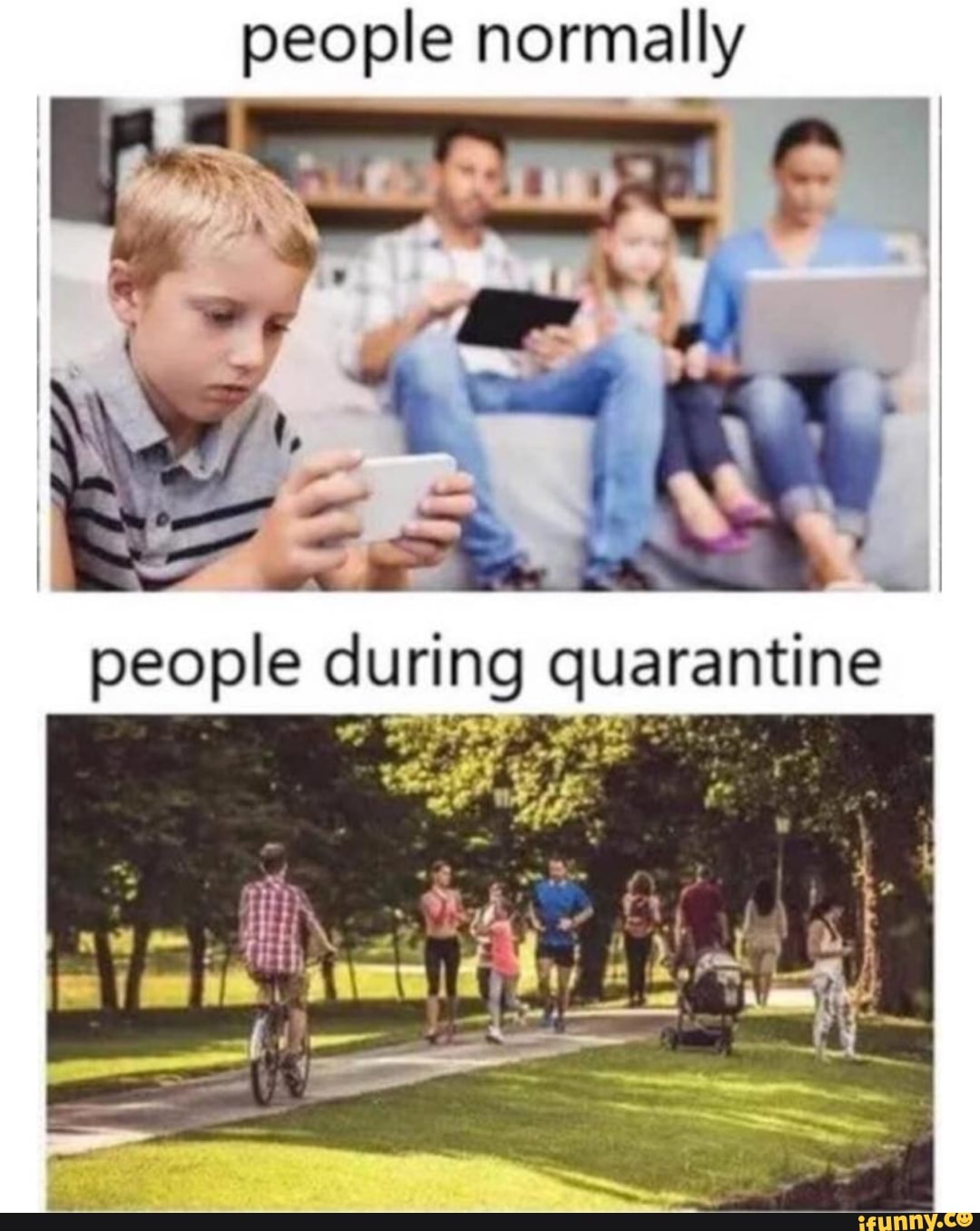 People normally - iFunny