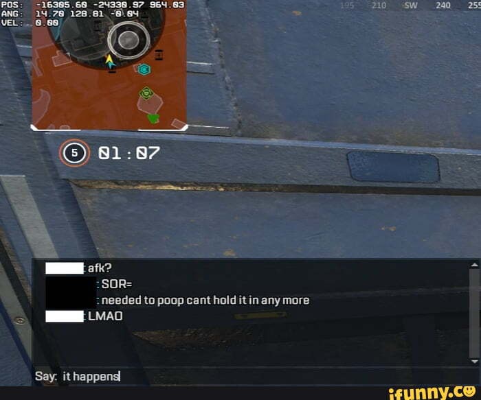 SOR= LMAG eded to poop cant hold it in any more - iFunny