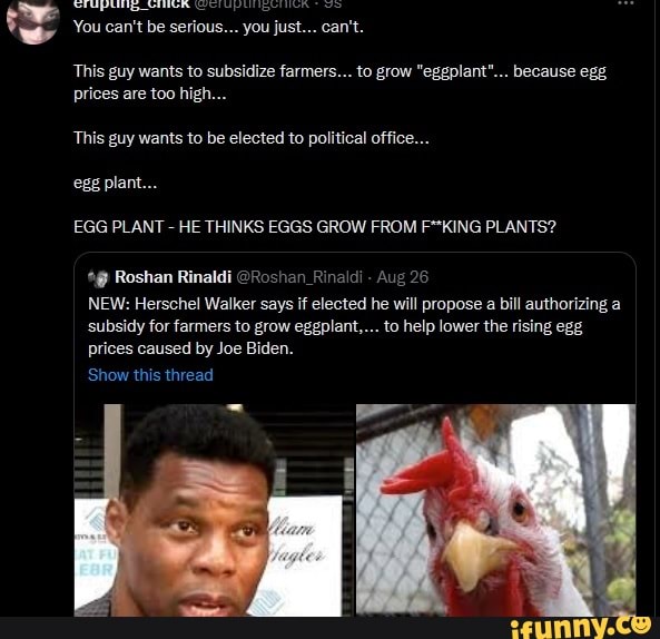 SS You can't be serious... you just... can't. This guy wants to ...