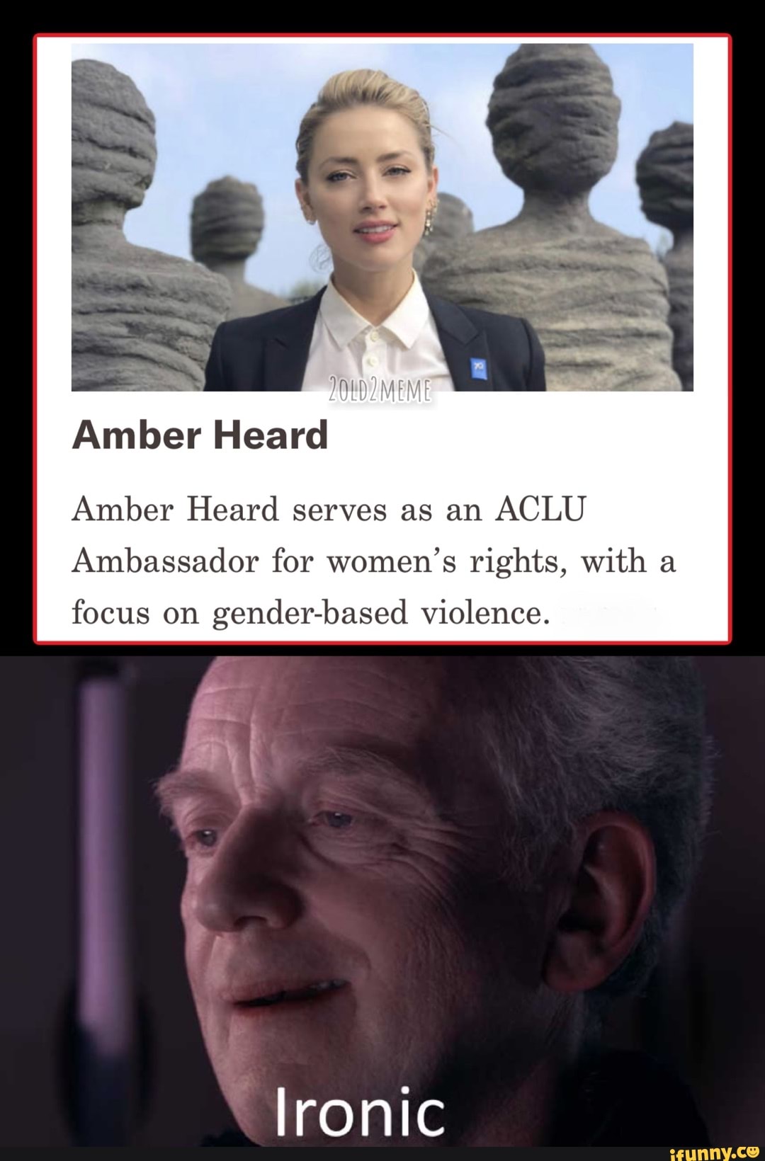 Amber Heard Amber Heard serves as an ACLU Ambassador for women's rights ...