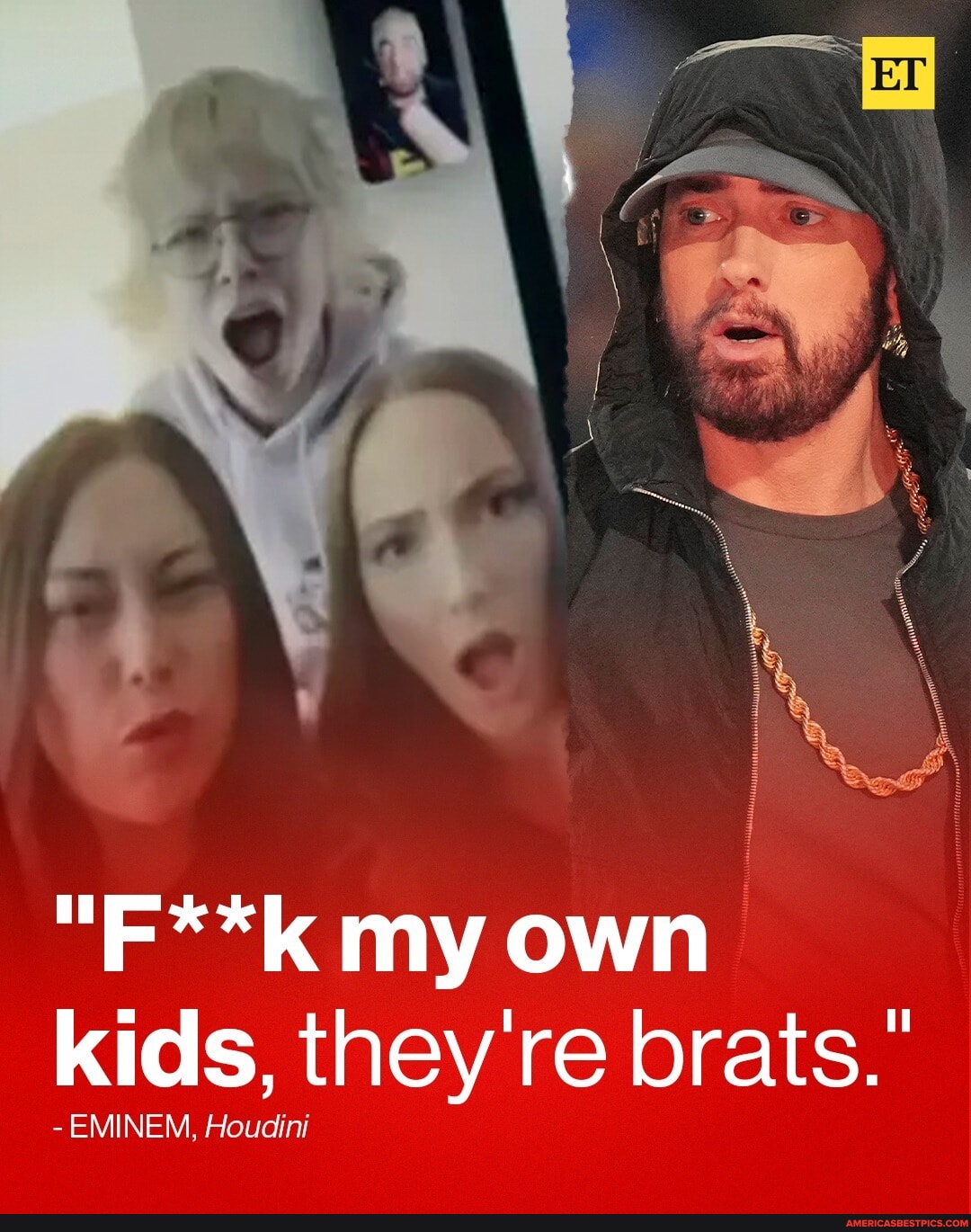 Eminem is back! 👏🎤 He released the first single, ‘Houdini,’ from his ...