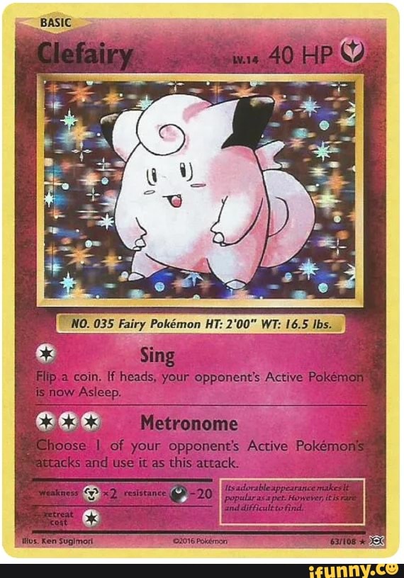 Clefairy memes. Best Collection of funny Clefairy pictures on iFunny