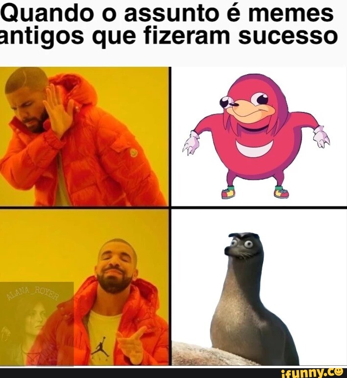 Quando o assunto é memes antigos que fizeram sucesso - seo.title