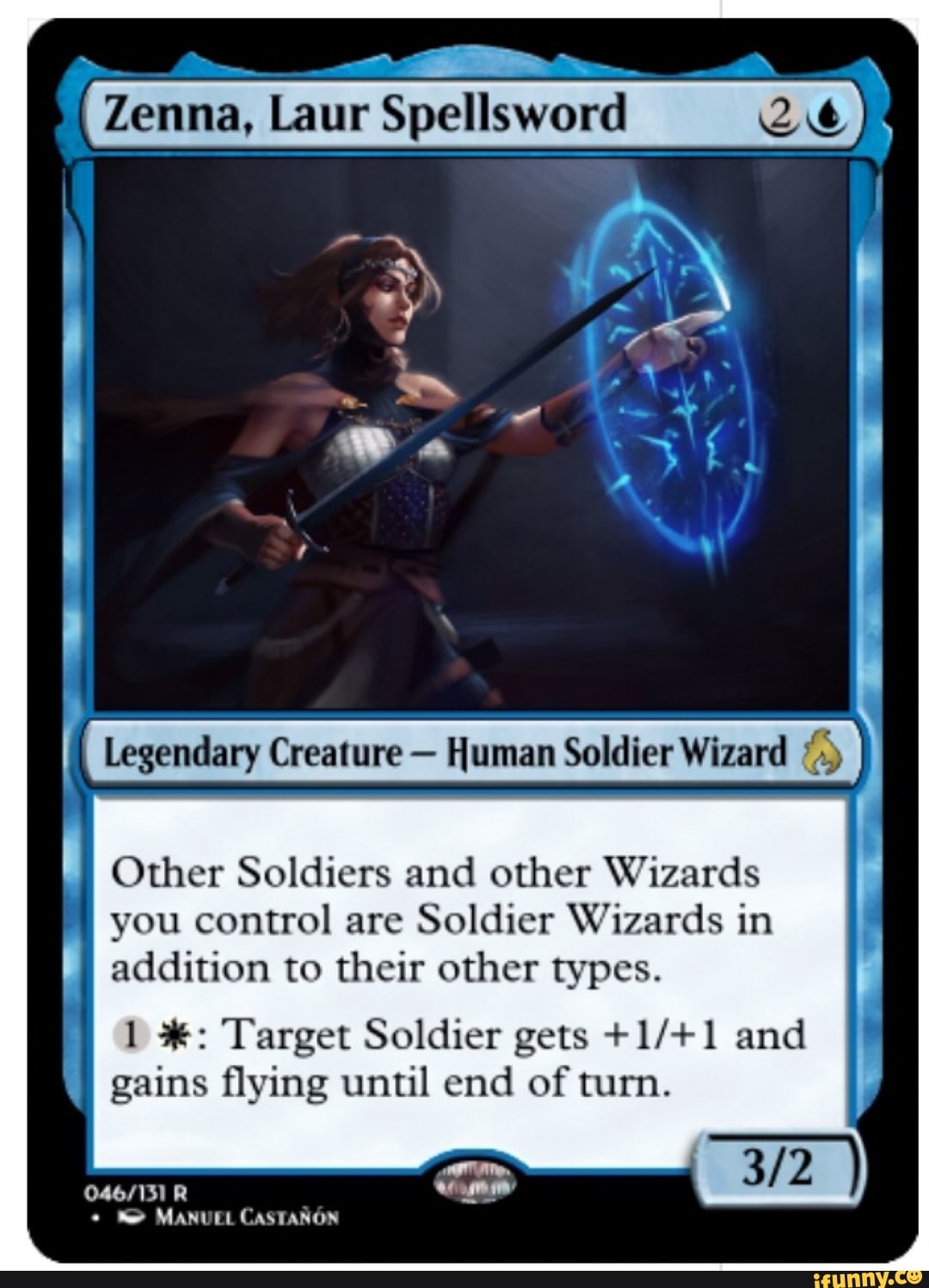 Legendary Creature Human Soldier Wizard 1 É Other Soldiers and other ...