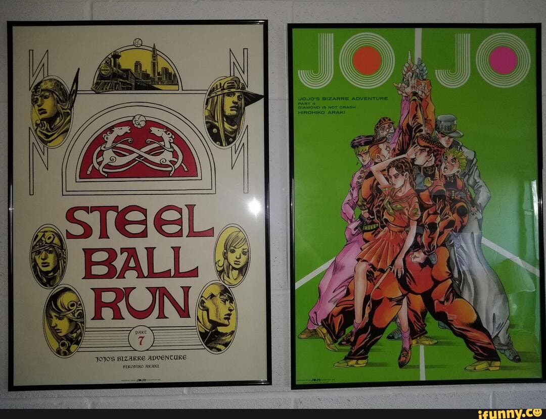 My jojo exhibition posters! :) - JOJOS BIZARRE ADVENTURE - iFunny
