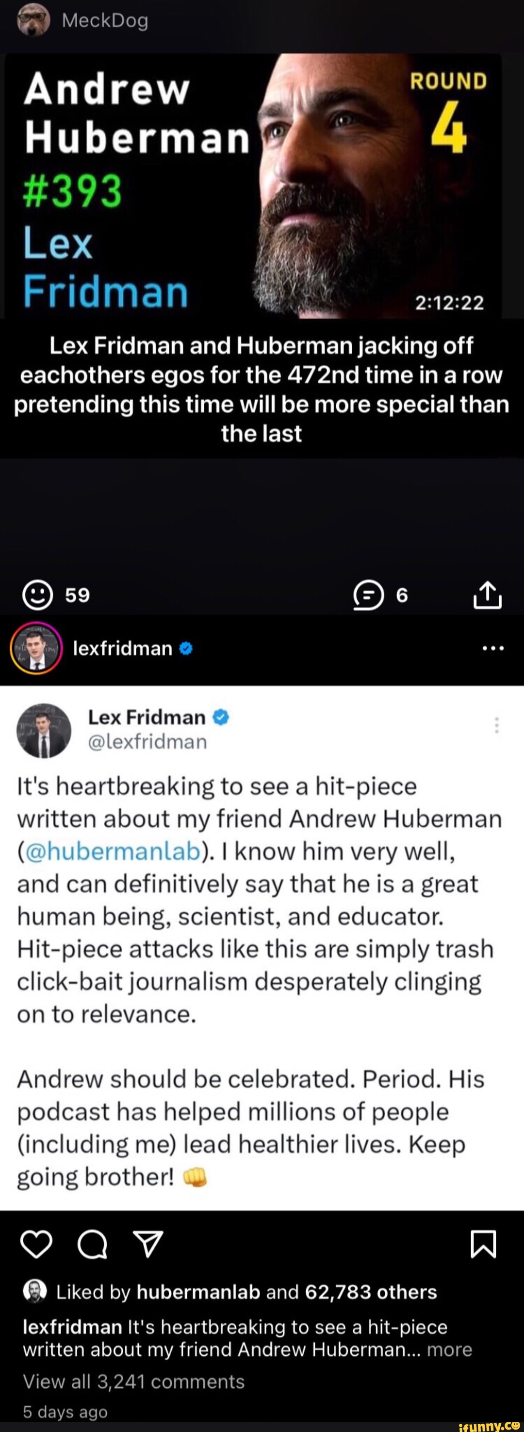 Huberman memes. Best Collection of funny Huberman pictures on iFunny