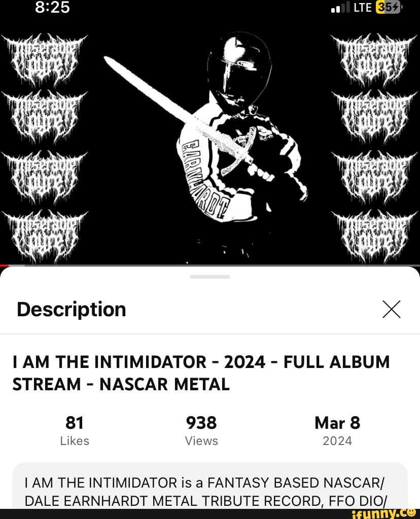 Intimidator memes. Best Collection of funny Intimidator pictures on iFunny